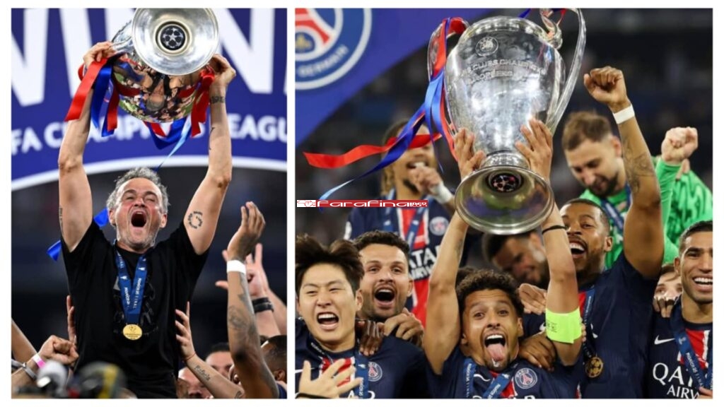 TROPHÉE DE LA LDC : le PSG l’emporte enfin, avec la manière face à ...